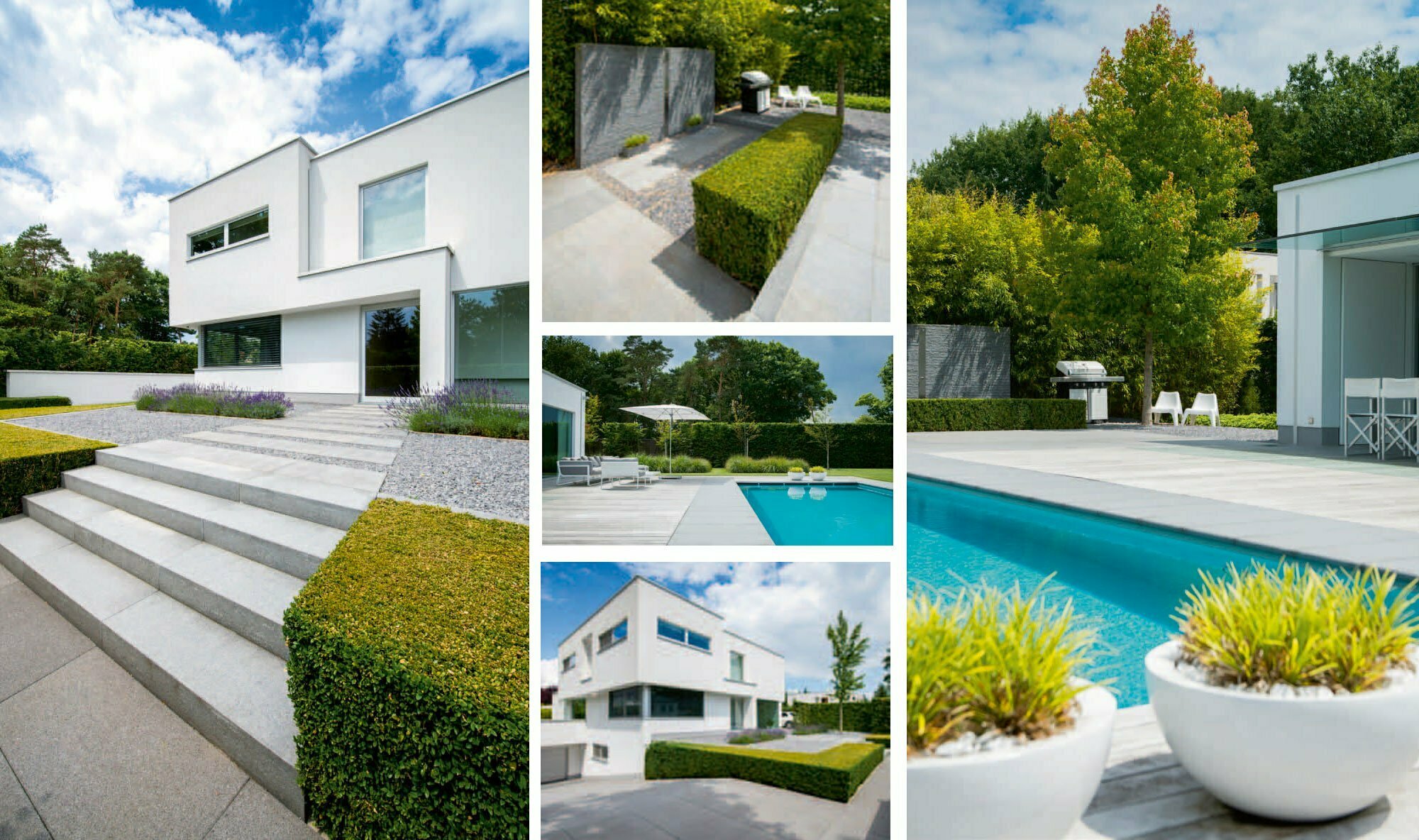 Fraai voorbeeld strakke moderne tuin - Gert Kwanten | Tuinarchitect ...