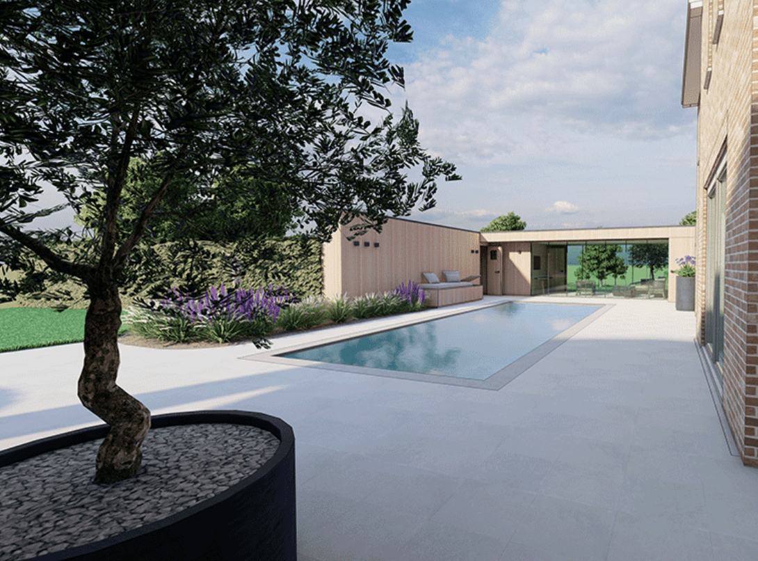 Overdekt terras - Gert Kwanten | Tuinarchitect, Tuinaanleg en Onderhoud